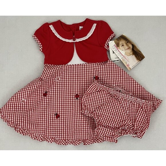 Youngland | Dresses | Vintage Youngland Girls 24 Mos Youngland Red ...